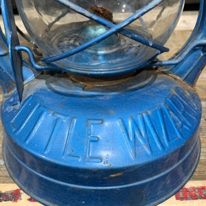 Vintage Dietz, Little Wizard Lantern, Blue, 11.5" - Etsy