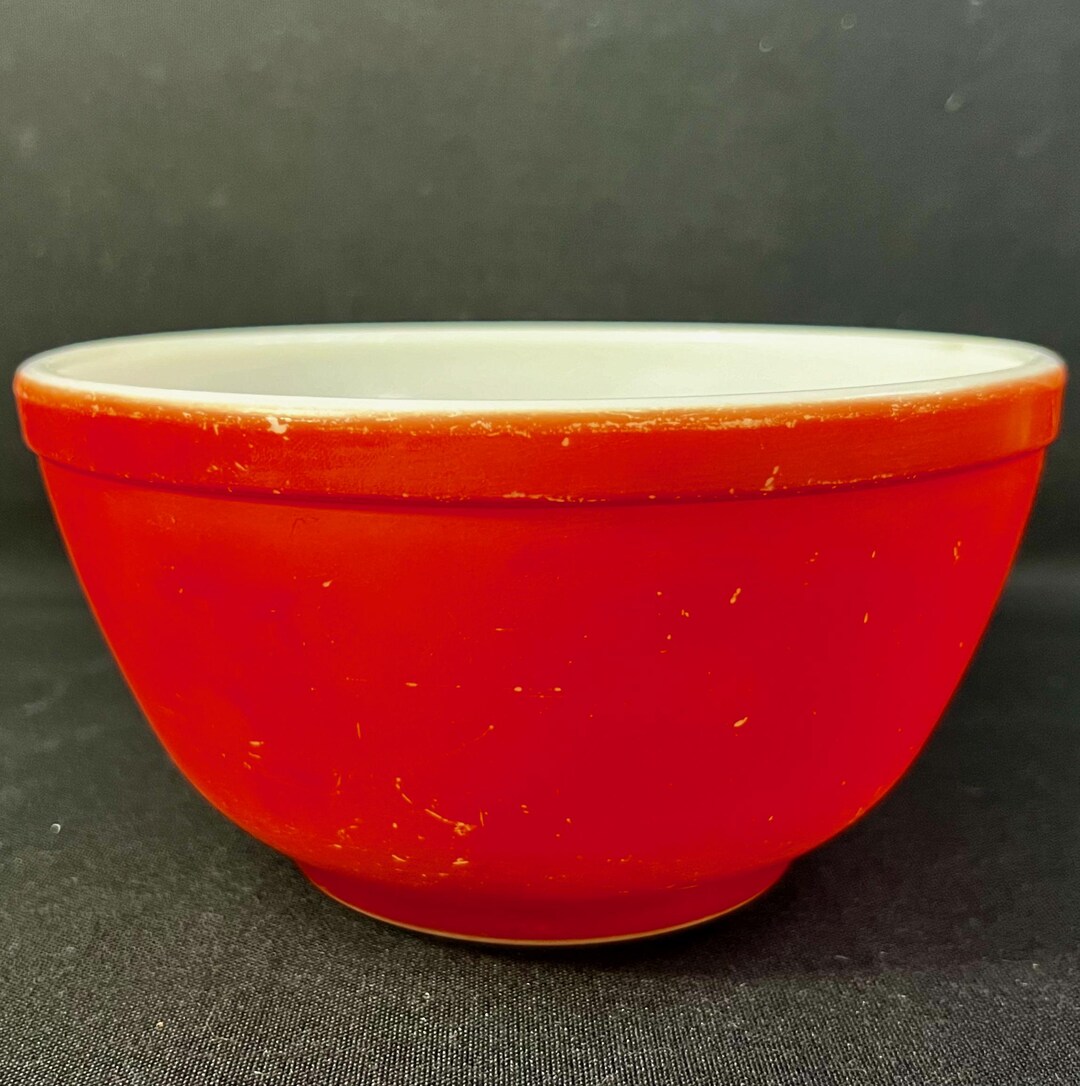 Vintage Pyrex, Primary Colors, Red Mixing Bowl, No. 402, 7 X 3.75 - Etsy