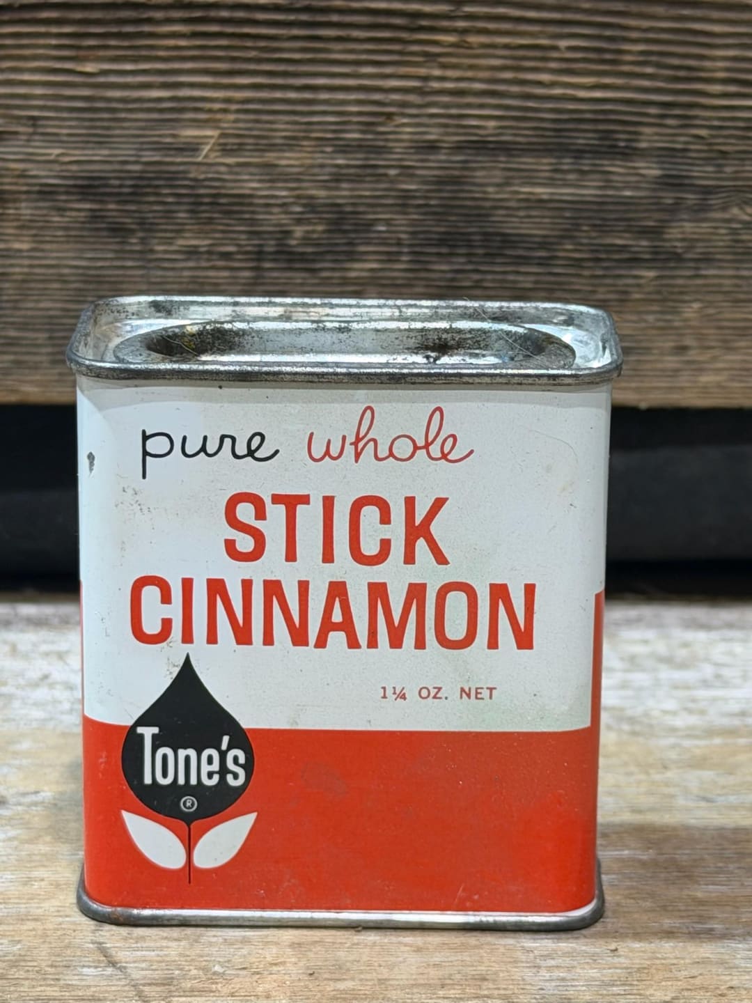 1960s-70s Tone's, Pure Whole, Stick Cinnamon, Empty Tin - Etsy