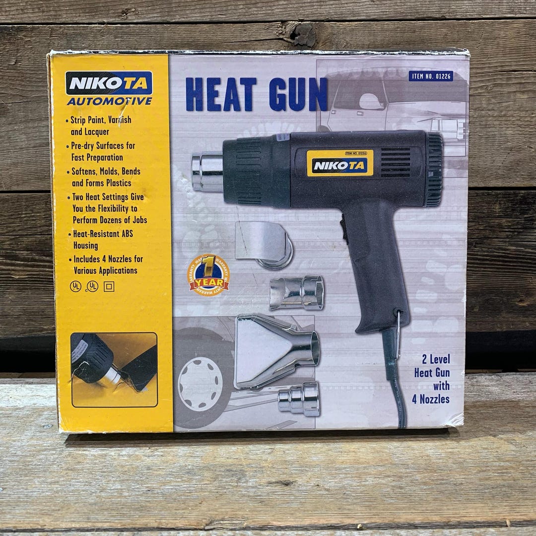 Nikota Automotive, Heat Gun, No. 01226, 2 Levels With 4 Nozzles, in Box ...
