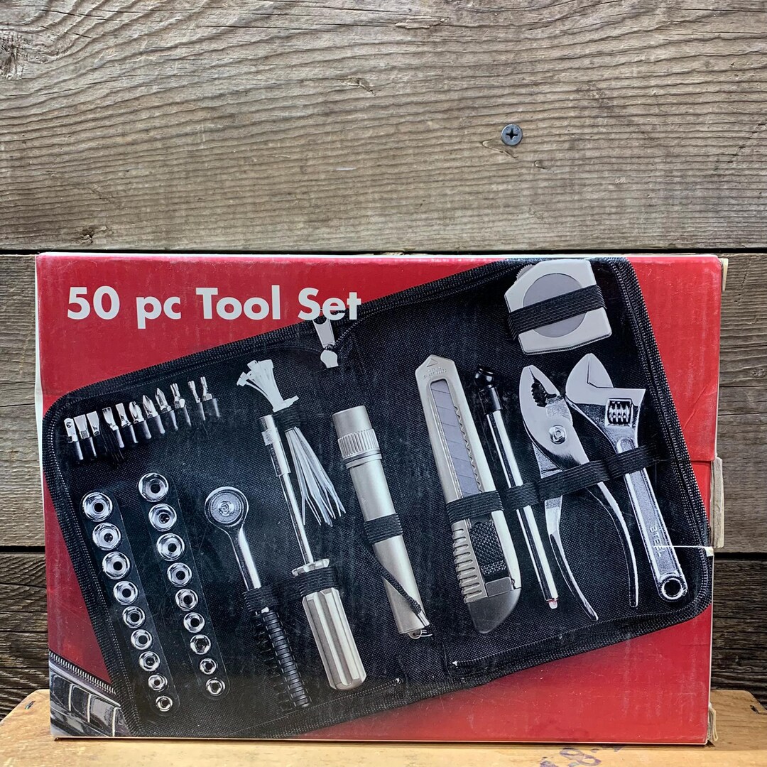 Vintage 50pc Tool Set, With Carrying Case, in Box - Etsy