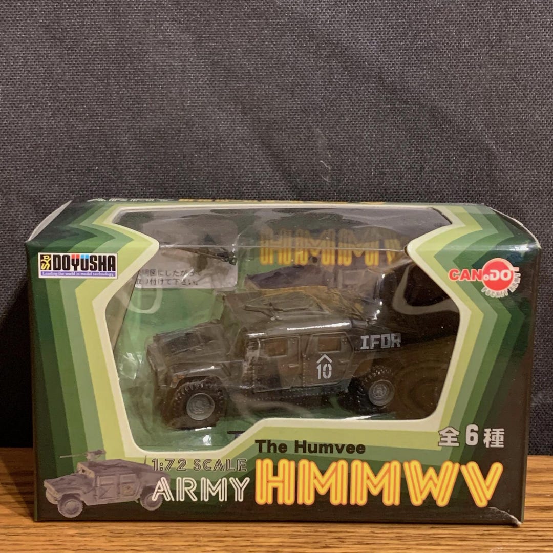 Dragon Models, Can Do Pocket Army, HMMWV the Humvee, Model Tank, 1:72 ...