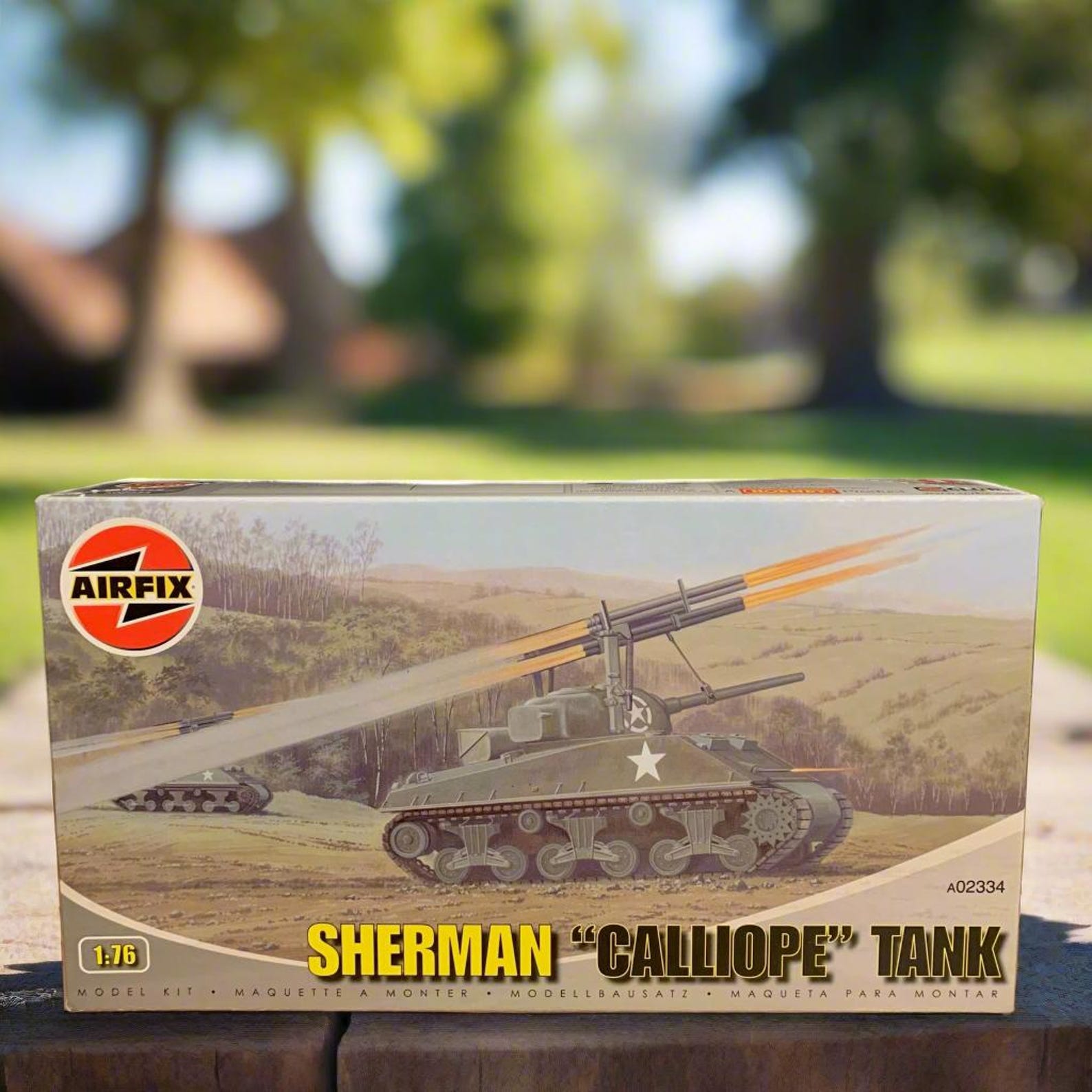Airfix, Sherman "calliope" Tank, A02334, 1:76 Scale, Model Kit, Level 2 ...