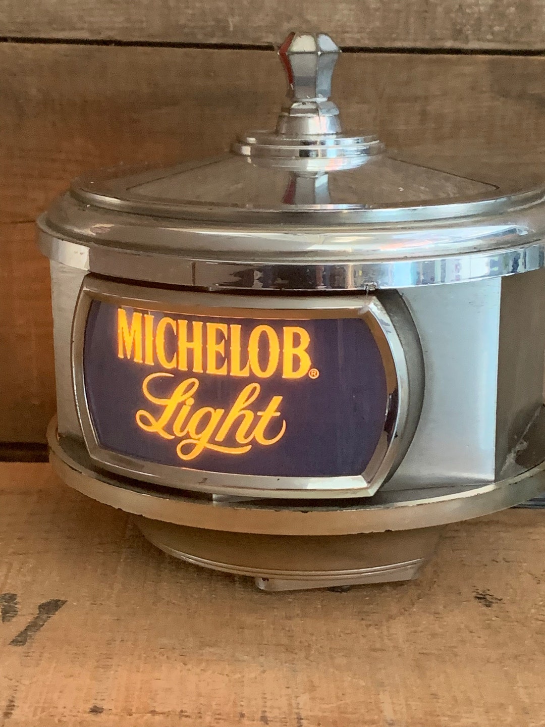 Vintage Michelob Light, Cash Register Lighted Topper Sign - Etsy