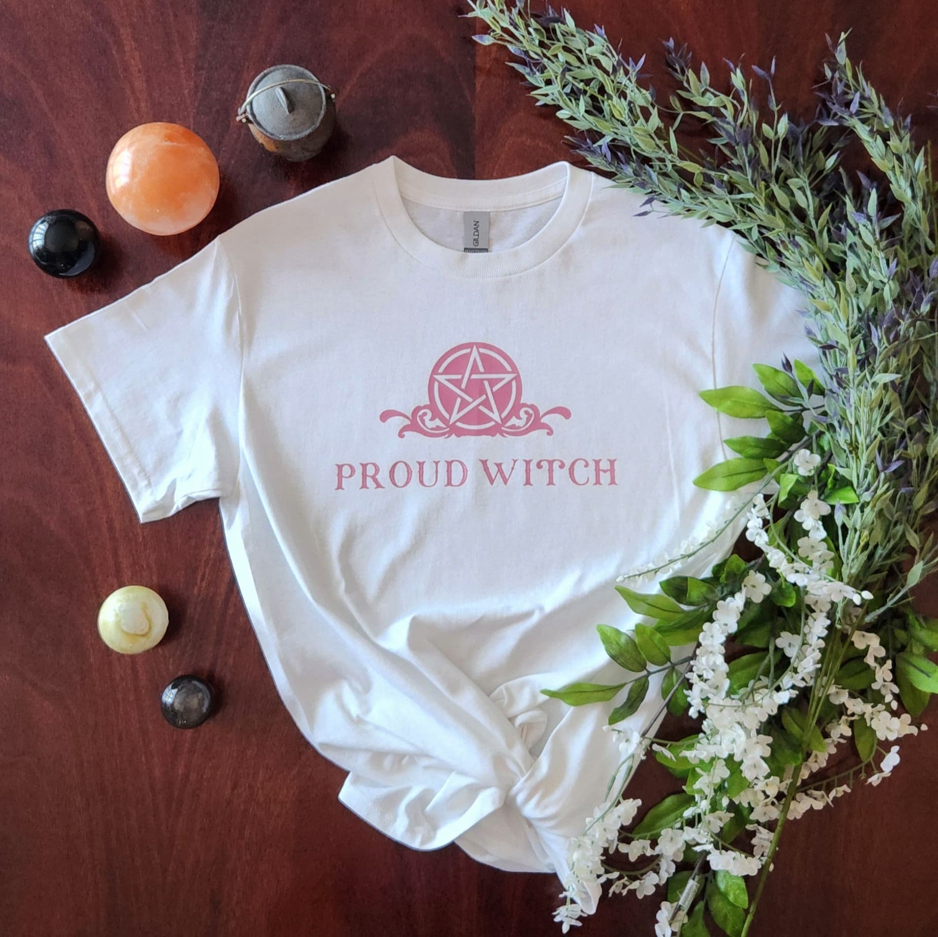 Proud Witch Occult Shirt, Basic Witch T-shirt, Boss Witch Shirt, Custom Personalized Text ...