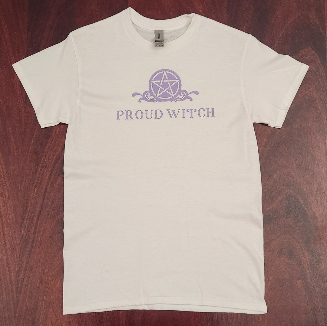 Proud Witch Occult Shirt, Basic Witch T-shirt, Boss Witch Shirt, Custom Personalized Text ...