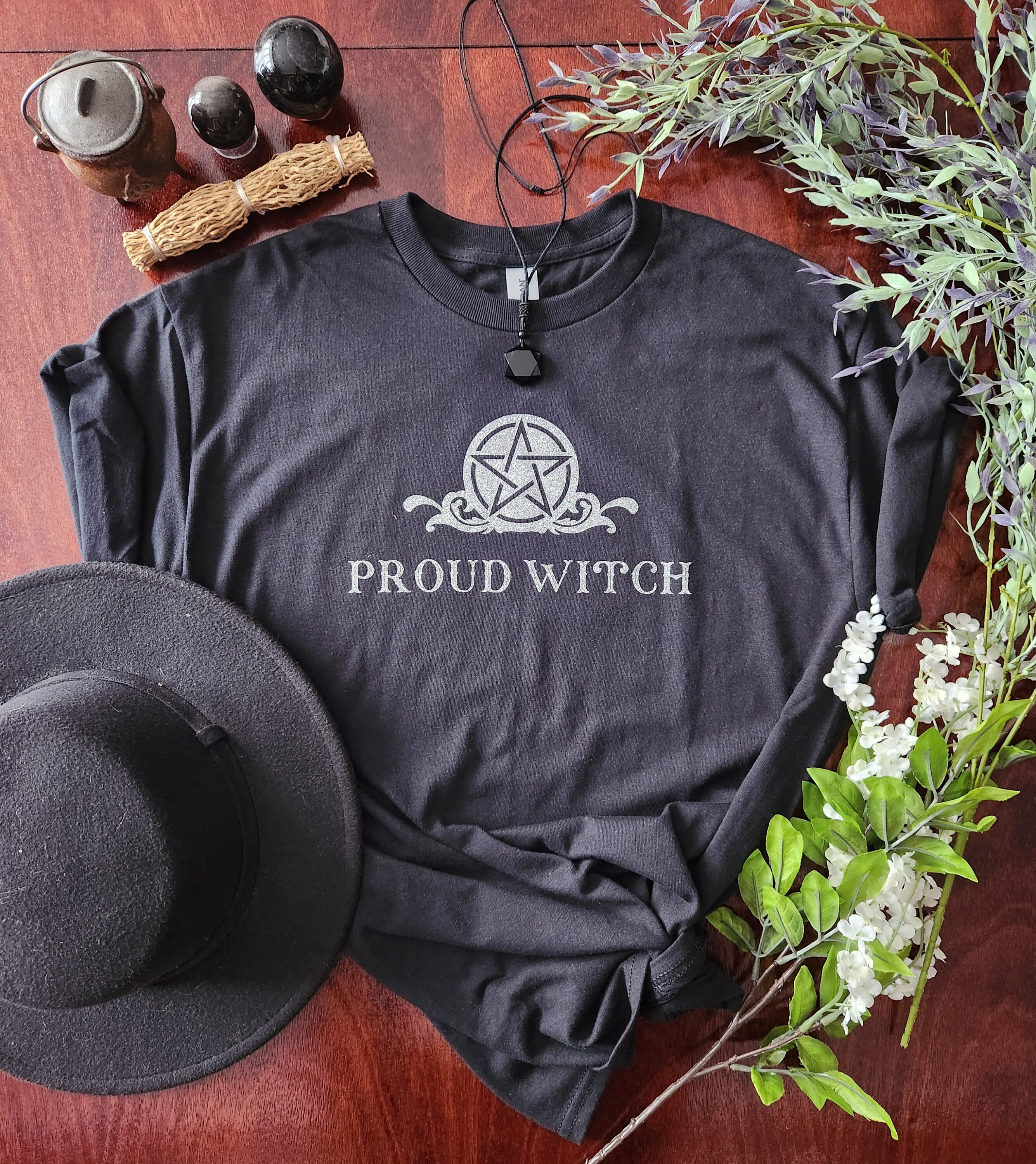 Proud Witch Occult Shirt, Basic Witch T-shirt, Boss Witch Shirt, Custom ...
