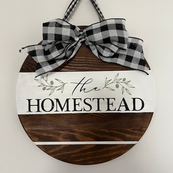 Wood Round Signs - Etsy