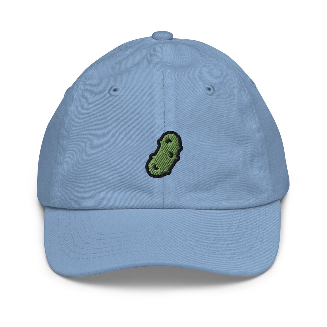 Pickle Youth Baseball Cap, Handmade Kids Hat, Embroidered Childrens Hat ...
