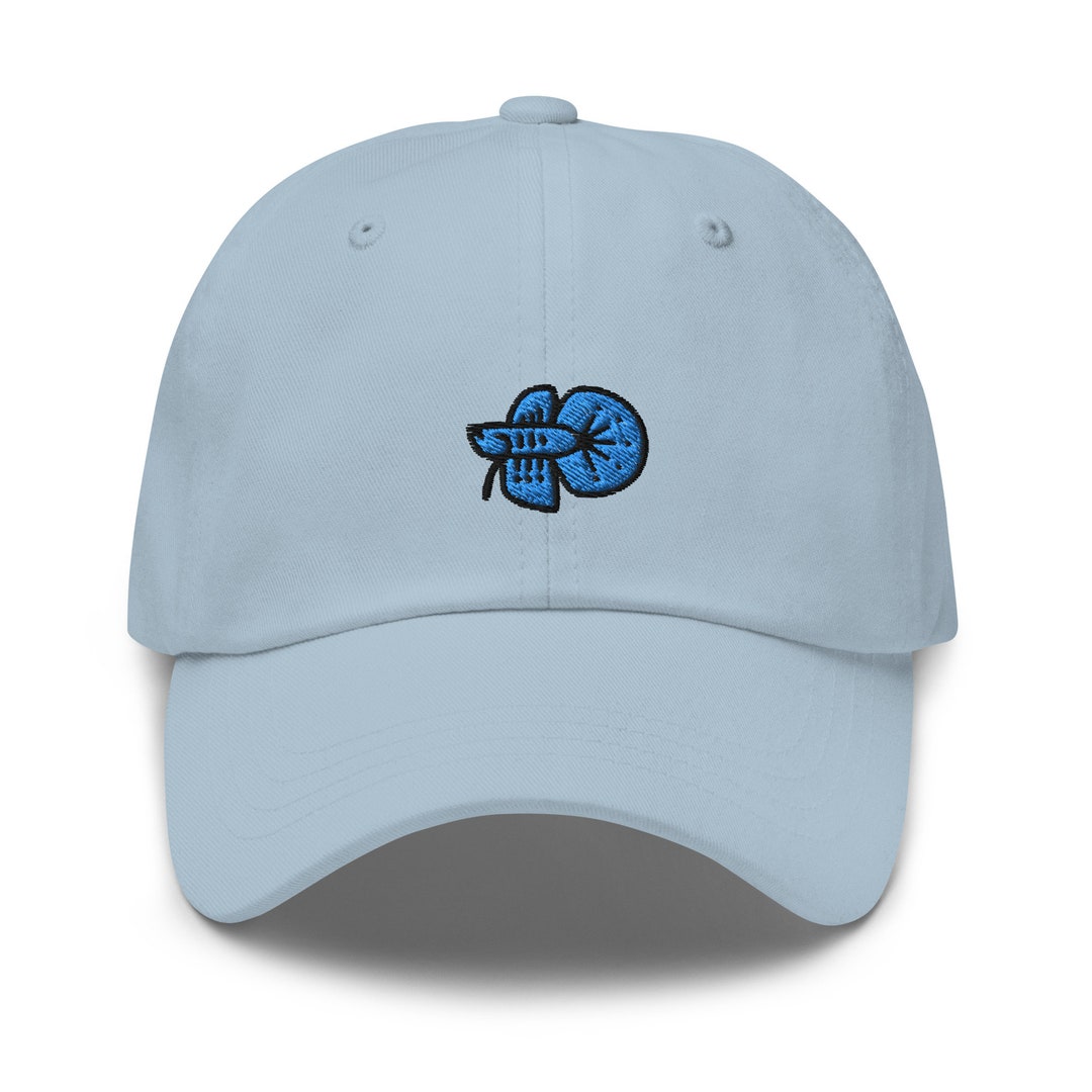 Betta Fish Embroidered Dad Hat, Embroidered Unisex Hat, Dad Cap ...
