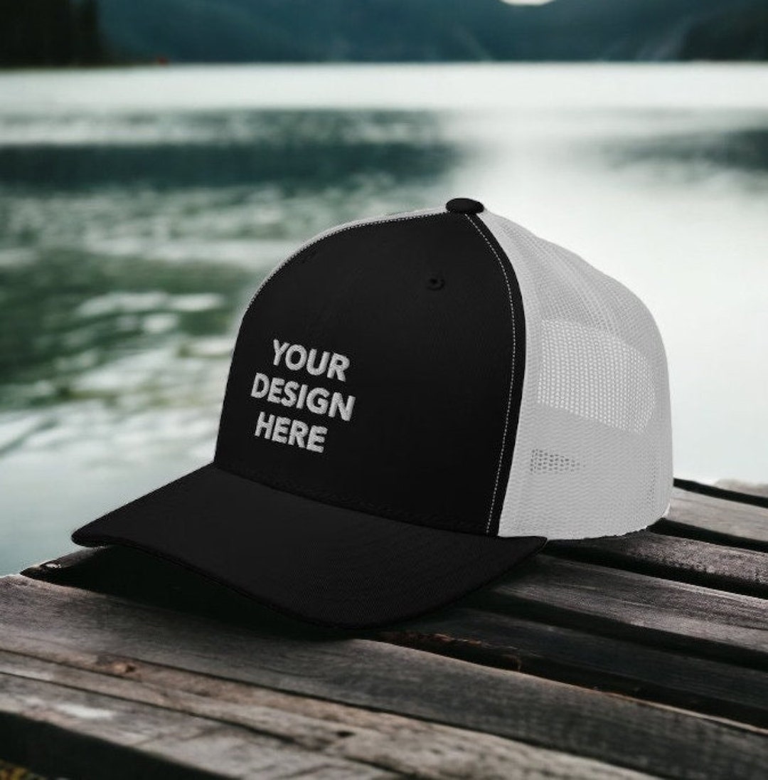 Personalized Embroidered Trucker Hat, Custom Trucker Hat, Embroidery ...