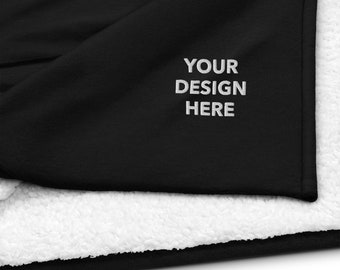 Custom Logo Blanket - Etsy