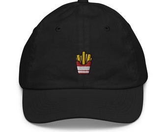 Fries Baseball Hat Embroidered Dad Cap // Unique Gift Ideas - Etsy