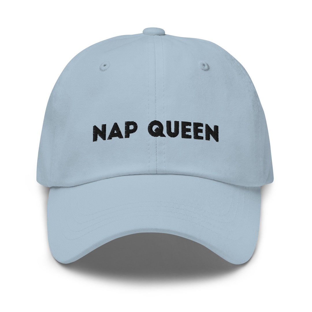 Nap Queen Embroidered Dad Hat: Unisex Cotton Twill Cap - Etsy
