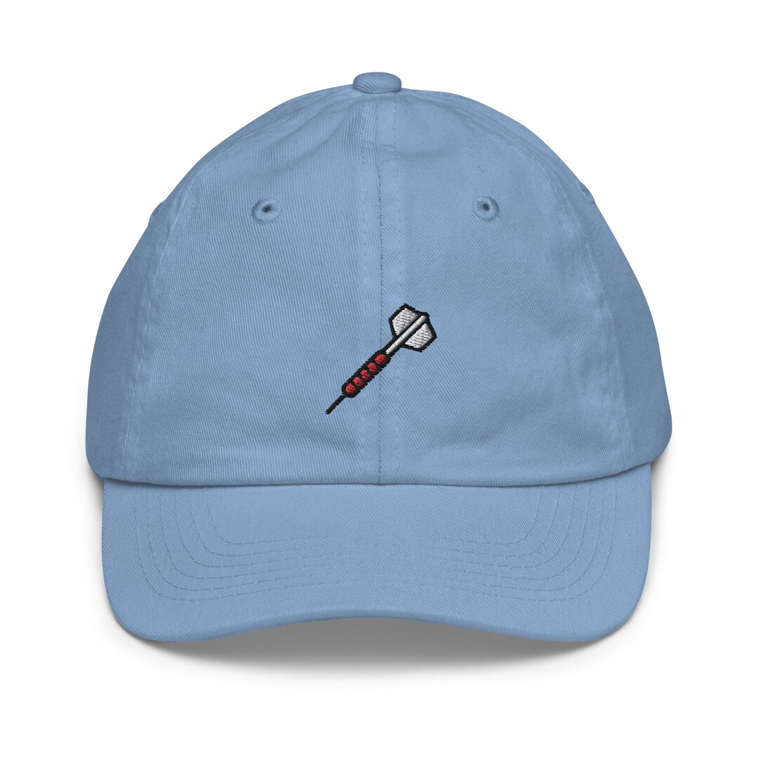 Dart Youth Baseball Cap, Handmade Kids Hat, Embroidered Childrens Hat ...