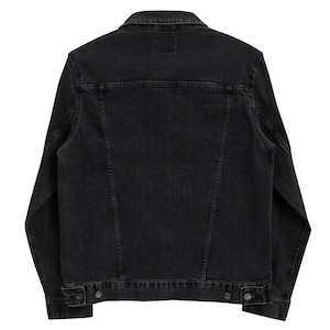 Capybara Unisex Denim Jacket, Handmade Embroidered Jacket, Denim Jacket ...
