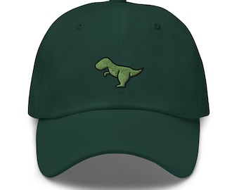 Adult T-rex Dinosaur Dino Tyrannosaurus Rex Baseball Cap Custom Color ...