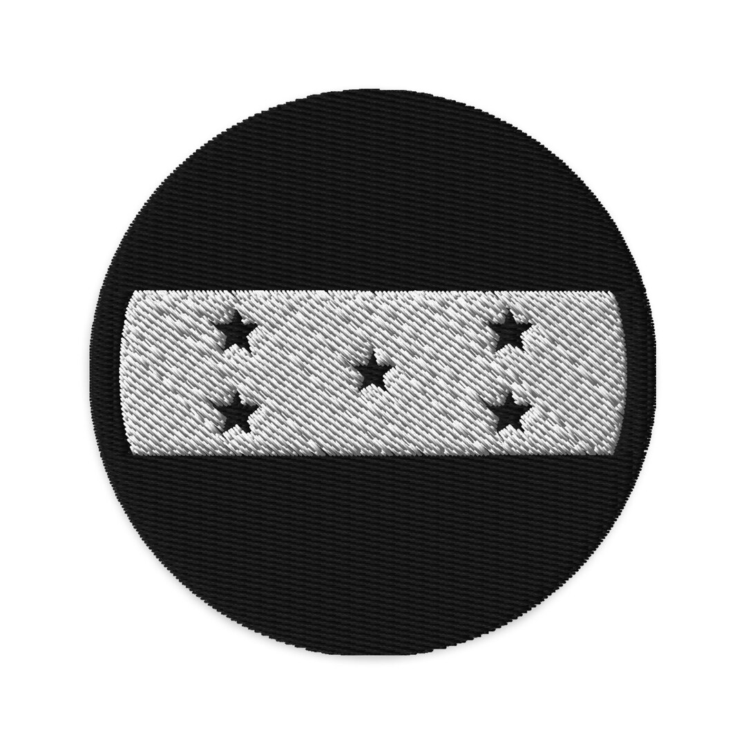 Honduras Flag Embroidered Patch: 3" Iron-on/sew-on Circular Design - Etsy