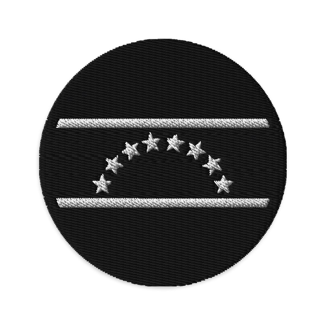 Venezuela Flag Embroidered Patch: Iron-on/sew-on, 3" Circular Design - Etsy