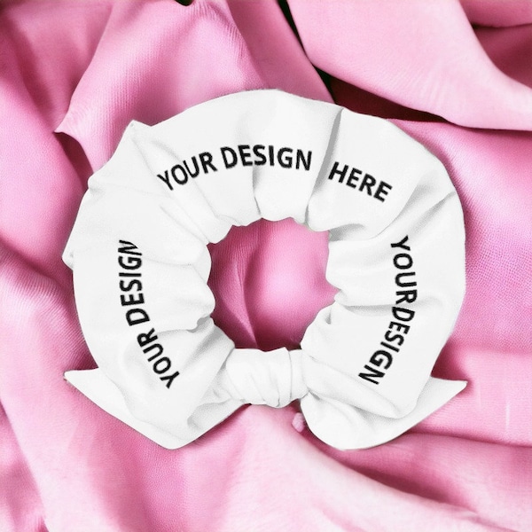 Custom Logo Scrunchies - Etsy