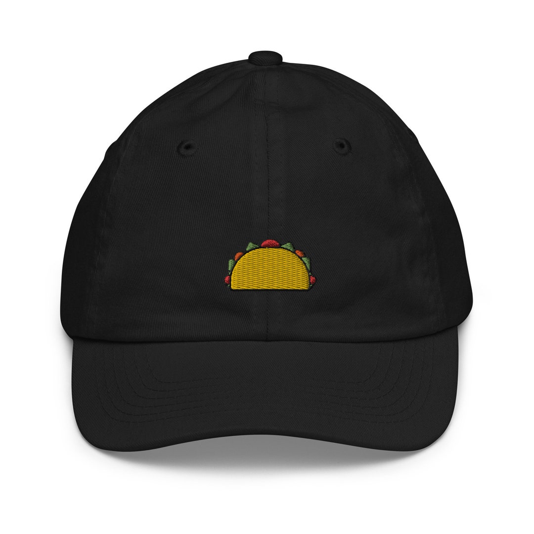 Kids Taco Embroidered Baseball Cap: Youth Cotton Twill Hat - Etsy