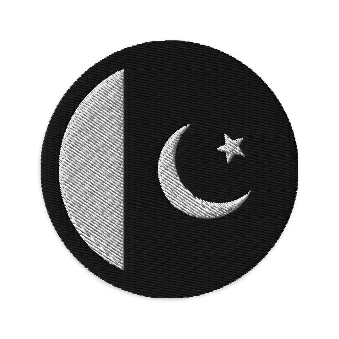 Pakistan Flag Embroidered Patch - Circular Iron-on/sew-on (3") - Etsy