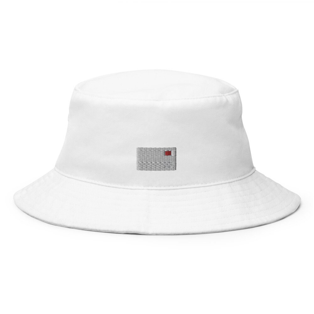 Mail Letter Embroidered Bucket Hat Handmade Unisex Adult - Etsy