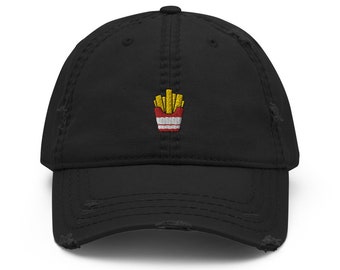 Fries Baseball Hat Embroidered Dad Cap // Unique Gift Ideas - Etsy