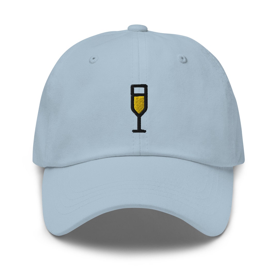 Mimosa Champagne Embroidered Dad Hat: Unisex Cotton Twill Cap - Etsy