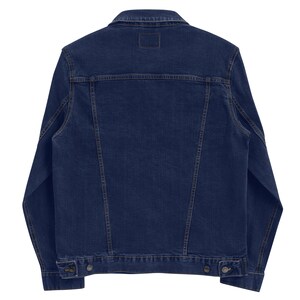 Capybara Unisex Denim Jacket, Handmade Embroidered Jacket, Denim Jacket ...