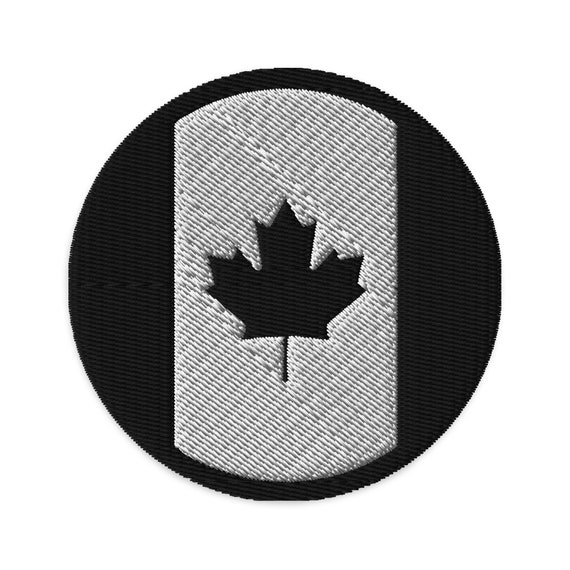 Canada Embroidered Patch 3 Canadian Flag Patch | Etsy