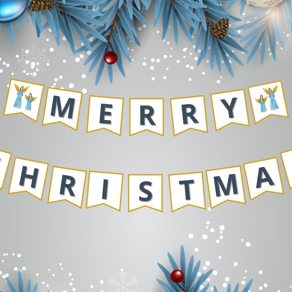 Christmas Bunting - Etsy