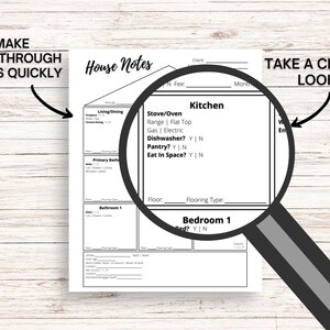 House Information Sheet Printable PDF Real Estate Info - Etsy