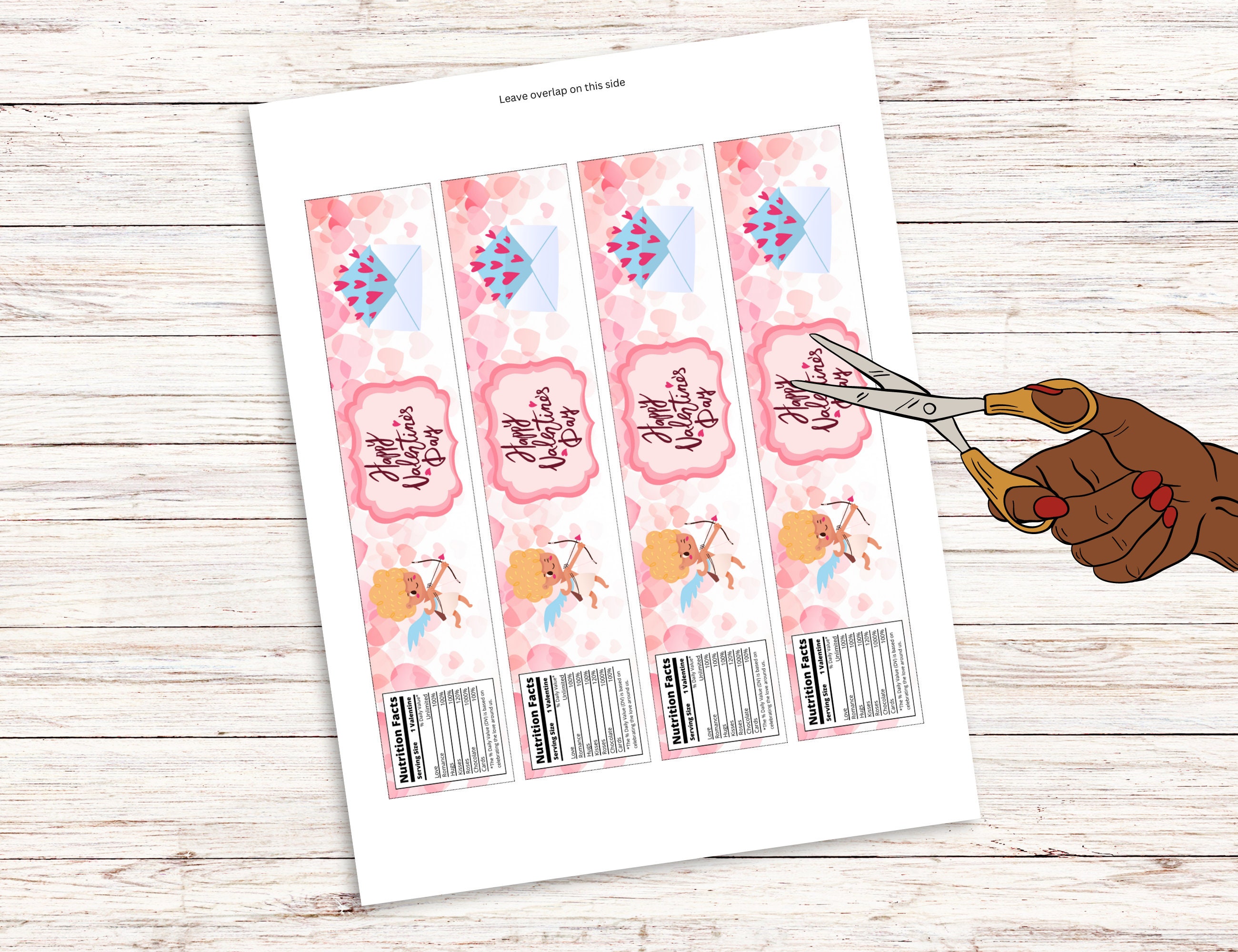 Valentines Day Water Bottle Labels Printable PDF - Etsy