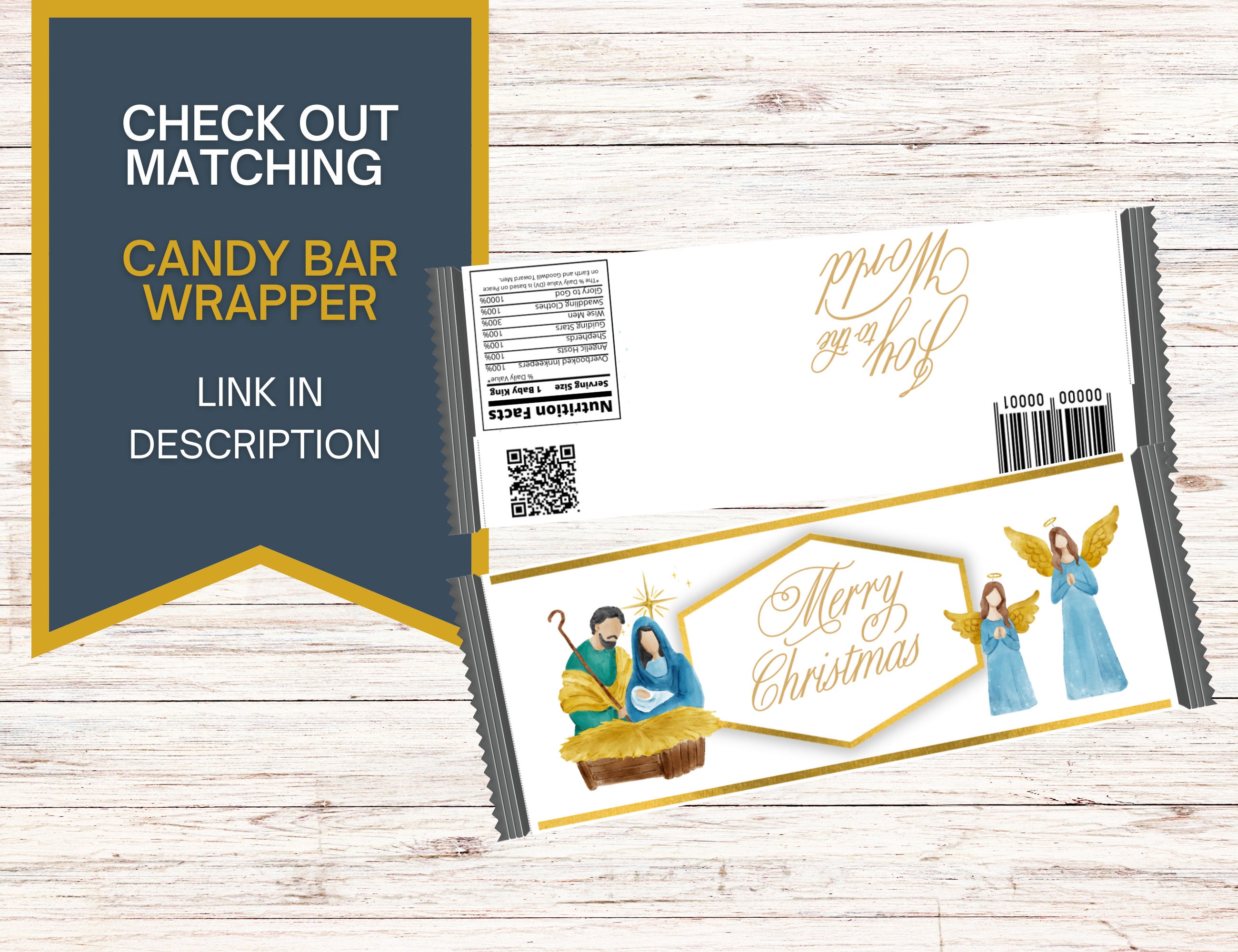 Merry Christmas Bunting Banner Printable PDF - Etsy