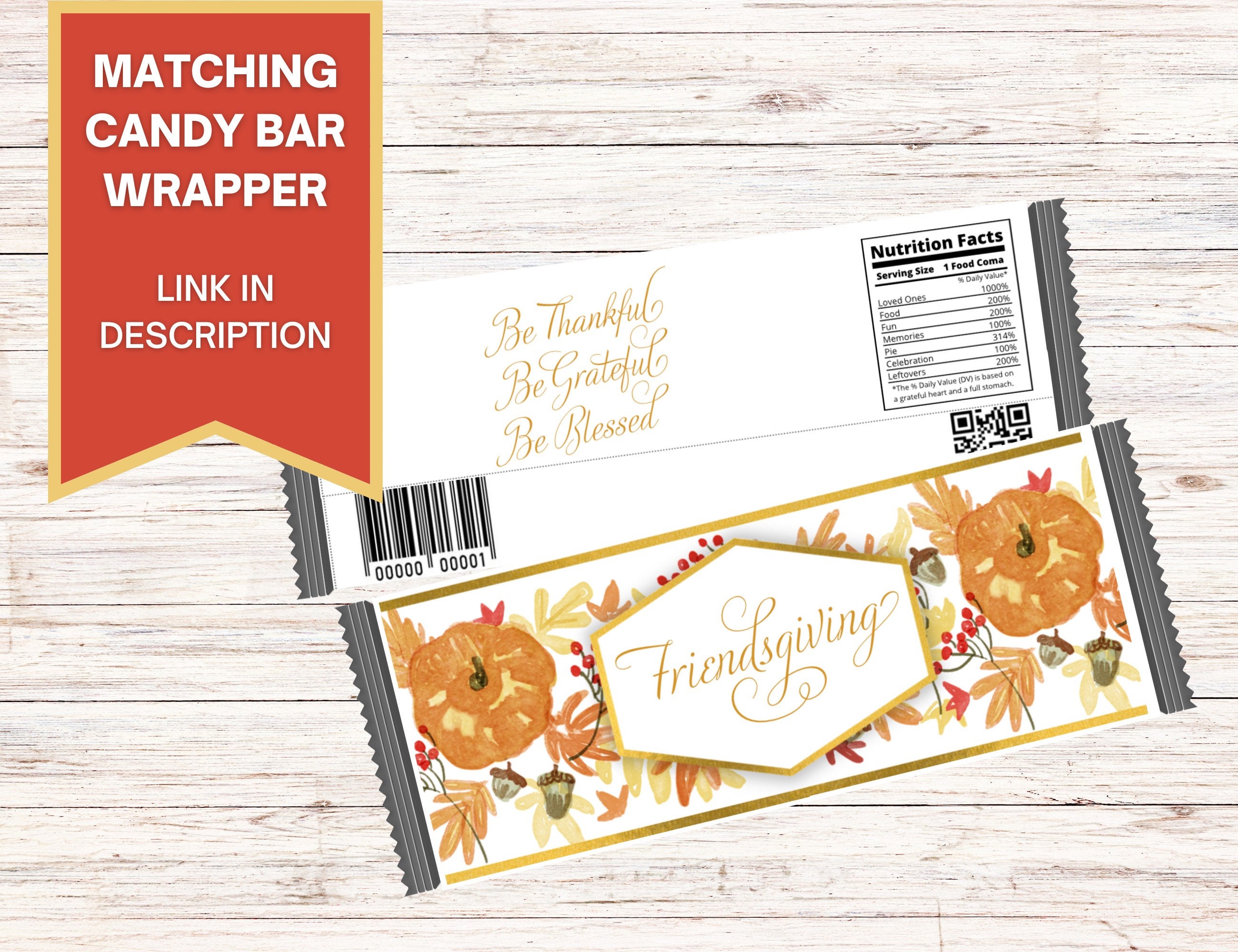 Friendsgiving Chip Bag Printable, Instant Download, Friends ...