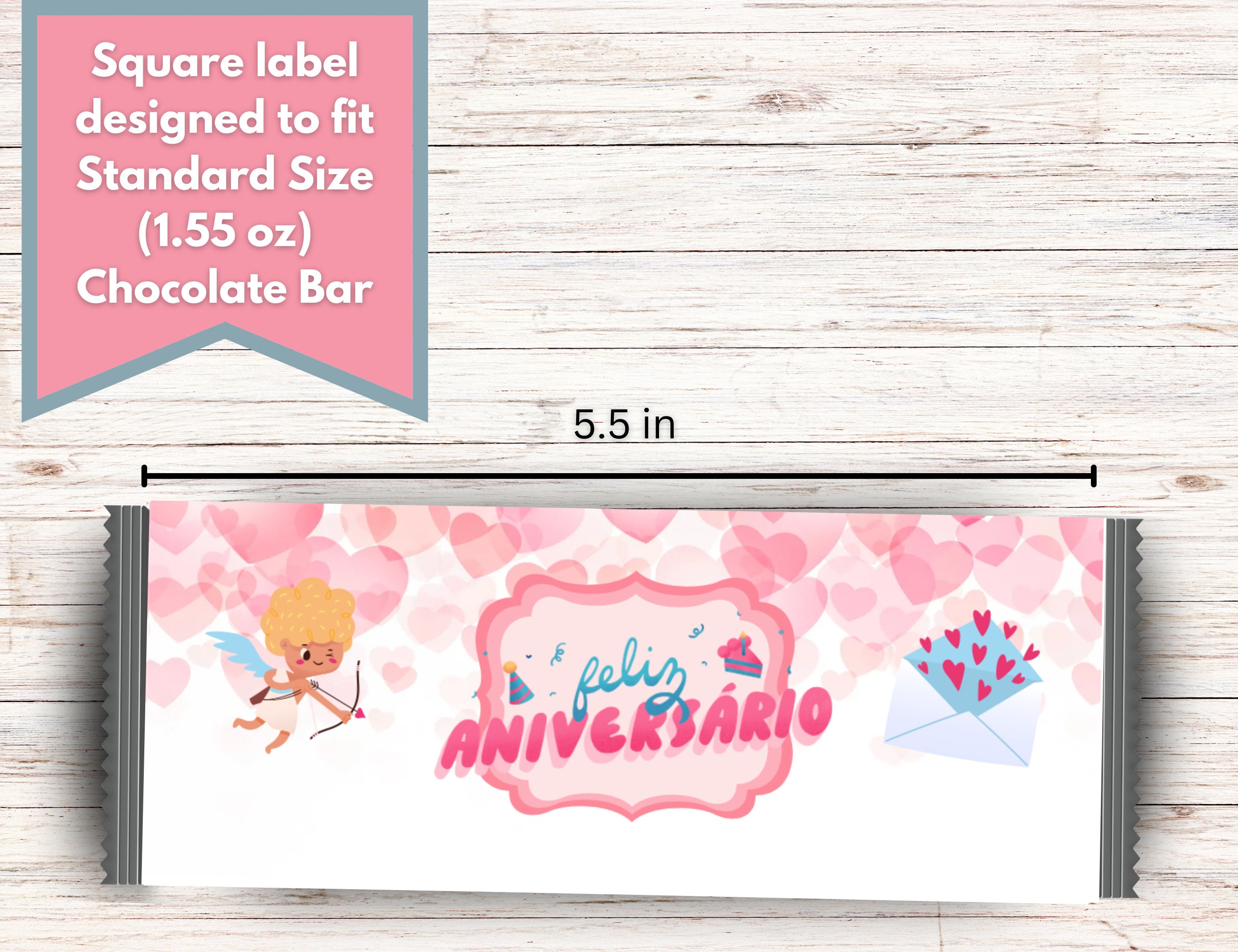 Feliz Aniversario Candy Bar Wrapper Printable PDF Spanish - Etsy