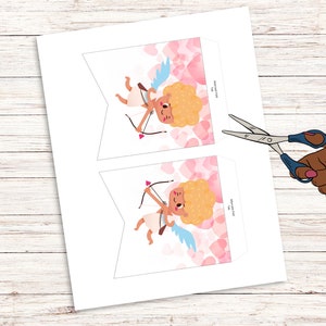 Happy Valentine's Day Bunting Banner Printable PDF - Etsy