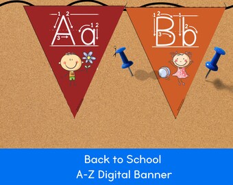 Abc Classroom Banner - Etsy
