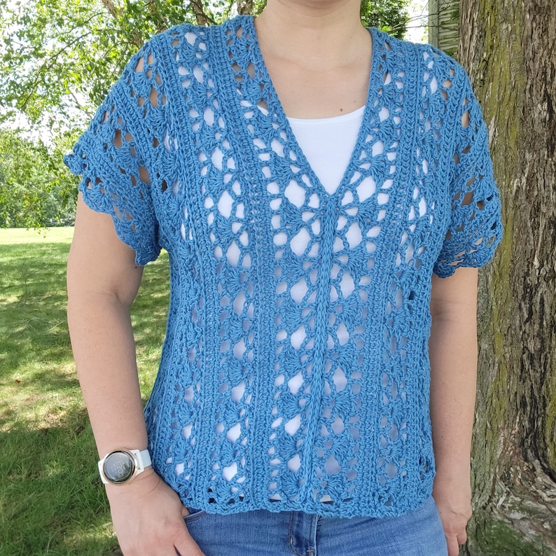Castaway Tunic Crochet Pattern - Etsy
