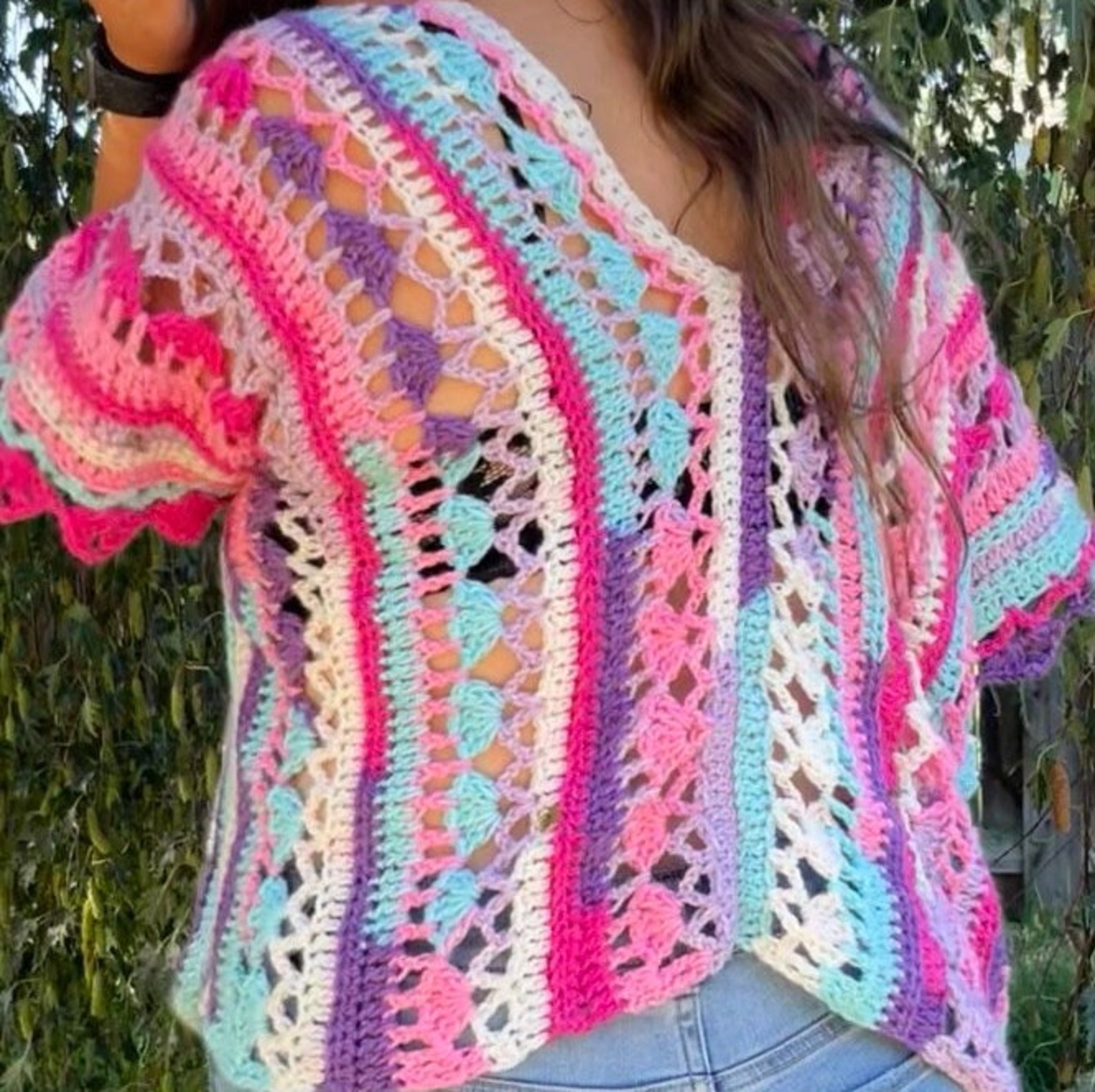 Castaway Tunic Crochet Pattern - Etsy UK