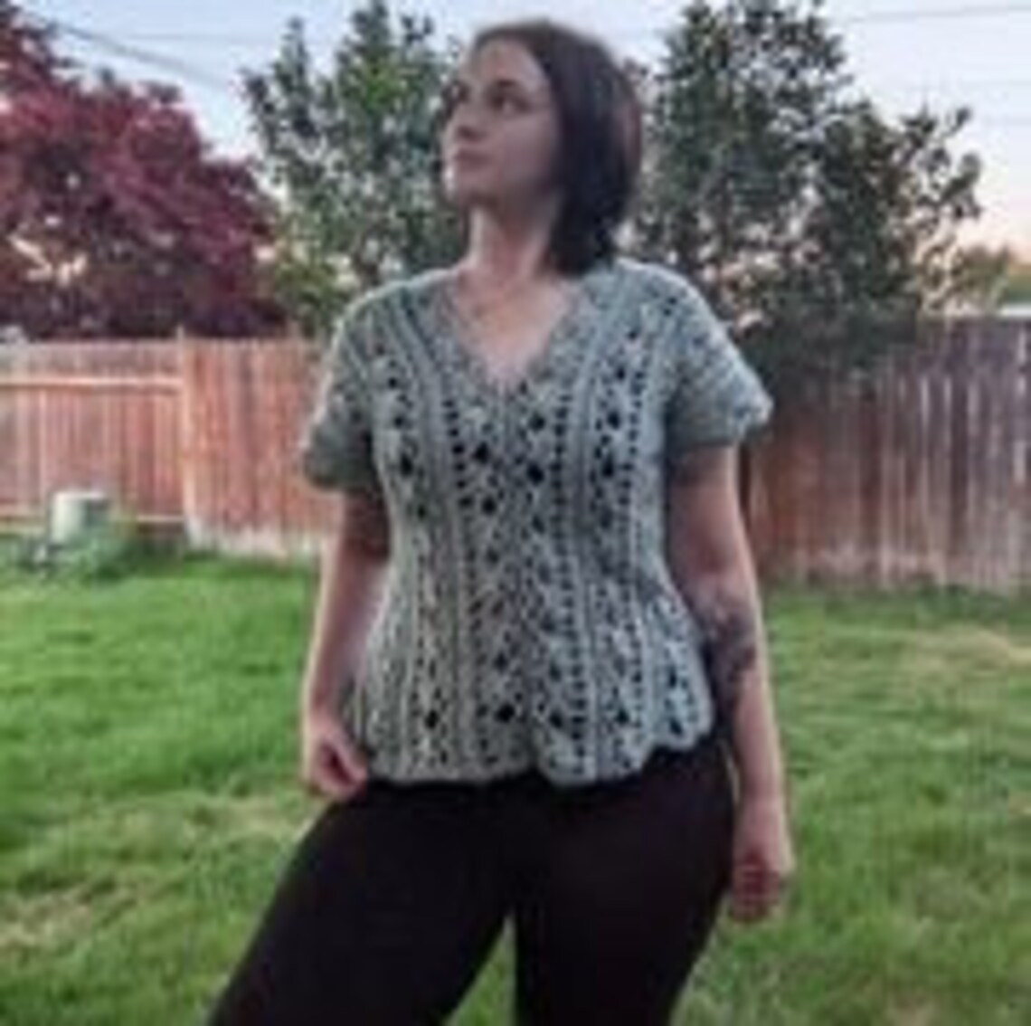 Castaway Tunic Crochet Pattern - Etsy UK