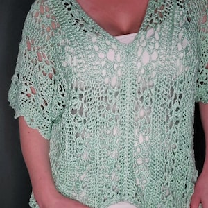 Castaway Tunic Crochet Pattern - Etsy