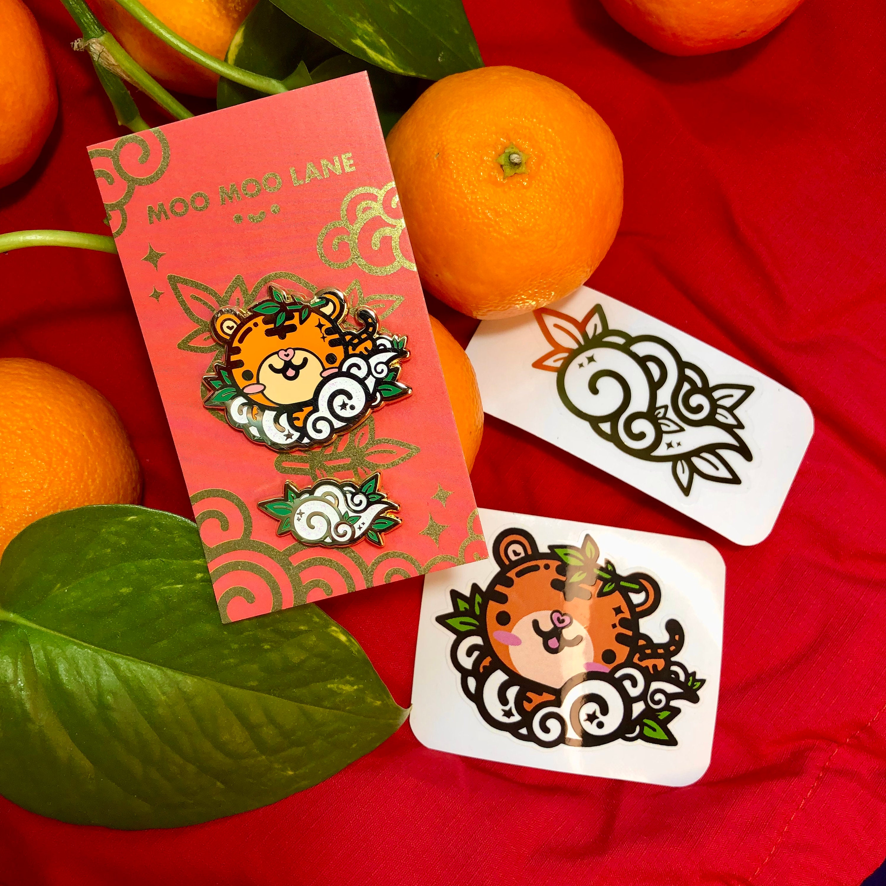 Zodiac Tiger Glitter Hard Enamel Pin Cute Kawaii Gift - Etsy