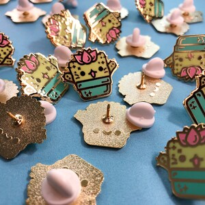 Cat Catus Hard Enamel Pin- Cute, Kawaii, Gift, Lapel Pin - Etsy