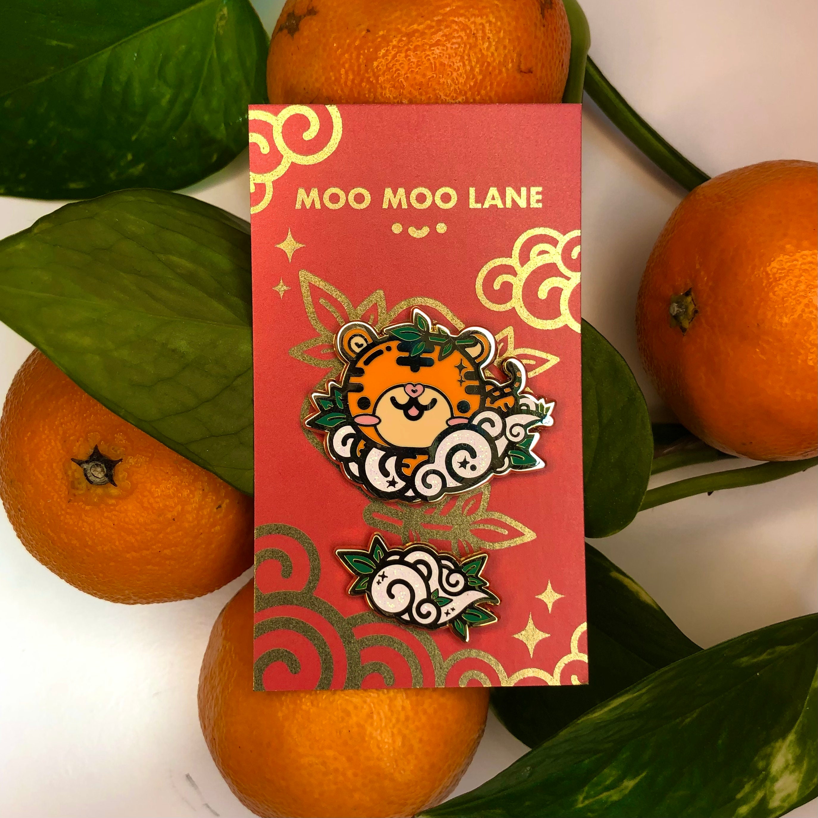 Zodiac Tiger Glitter Hard Enamel Pin Cute Kawaii Gift - Etsy