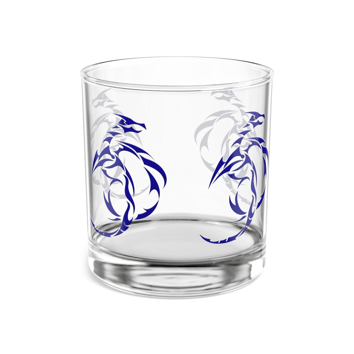 Blue Dragon Bar Glass - Etsy