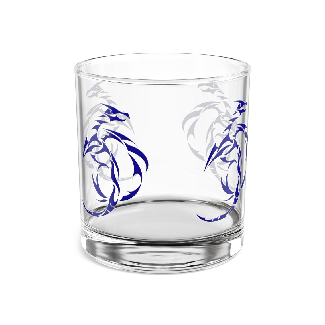 Blue Dragon Bar Glass - Etsy