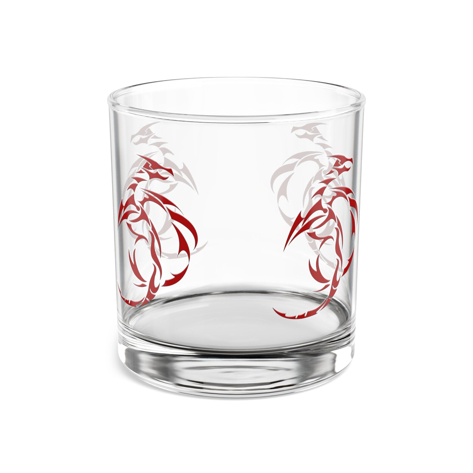 Red Dragon Bar Glass - Etsy