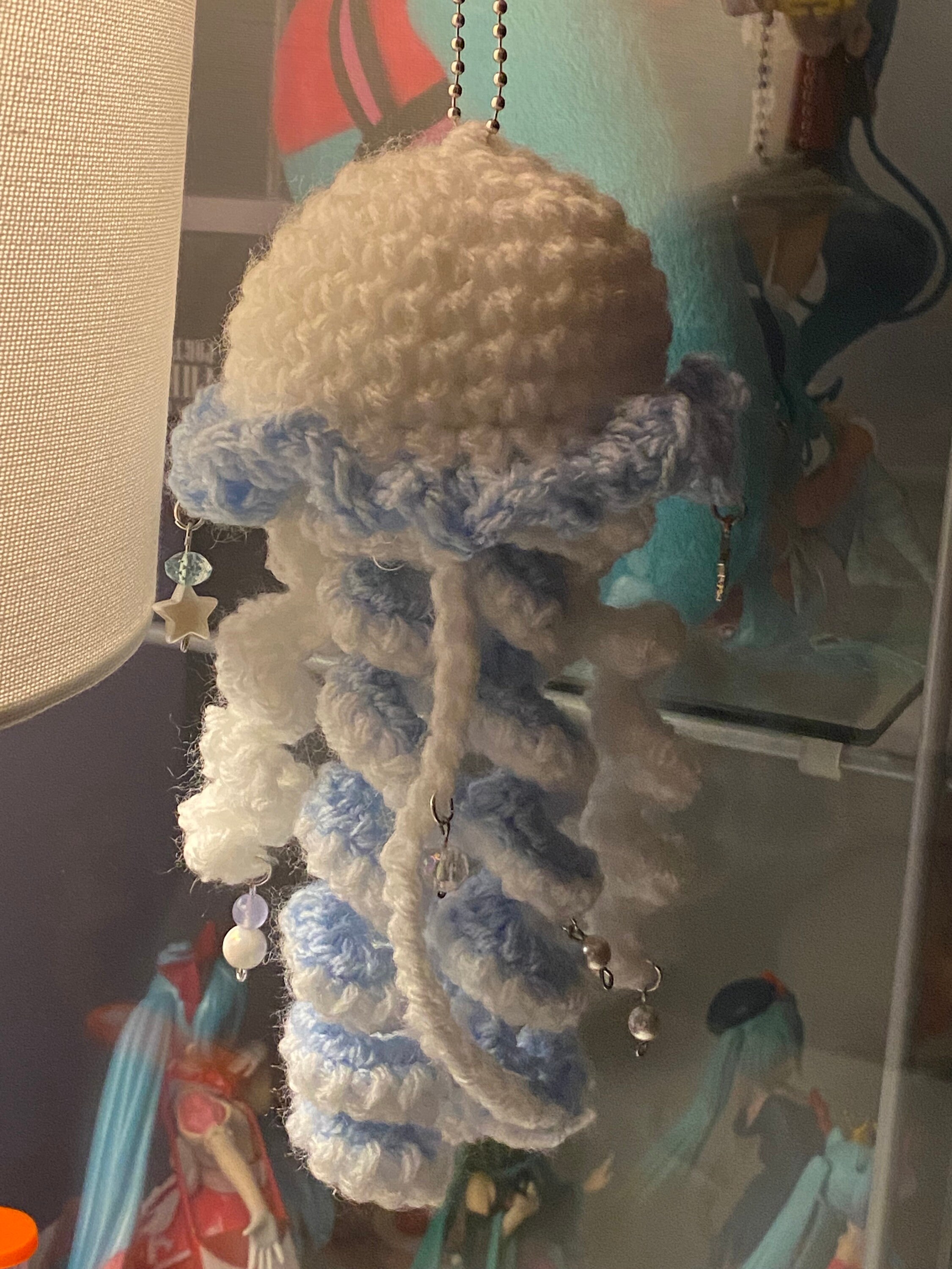 Jellyfish Keychain Crochet - Etsy